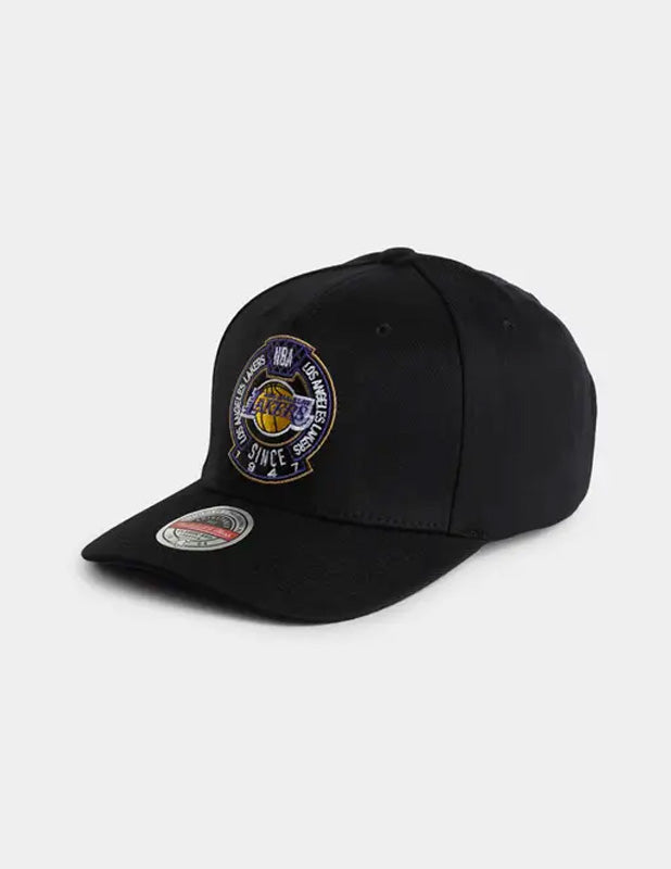 Mitchell and Ness Traveling MVP Lakers Snapback - Rewahard Apparel